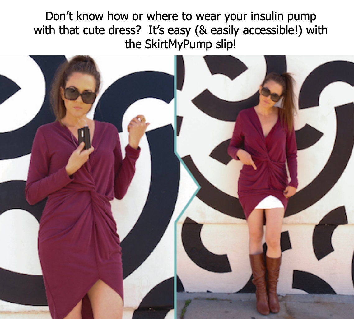 The Skirtmypump Slip for Insulin Pumps, Wearable Medical Devices ...