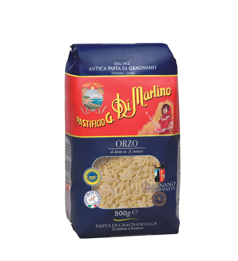 Orzo IGP Dried Pasta (italy) | Di Martino - Etsy
