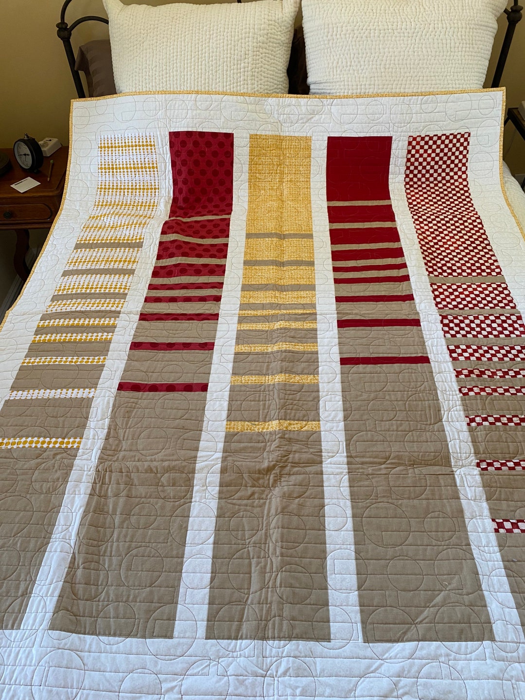Linear Quilt - Etsy