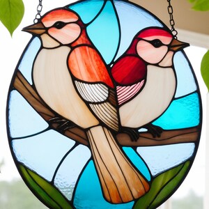 Bird Stained Glass Pattern, Stained Glass Patterns, Digital Download ...