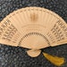 Personalized Sandalwood Handfan, Engraved Bali Fan With Tassel, Wedding ...