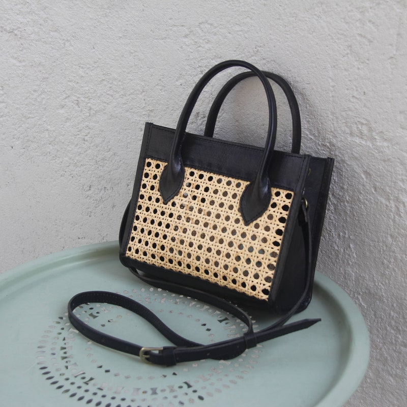 Rattan Bag Small Handle - Etsy