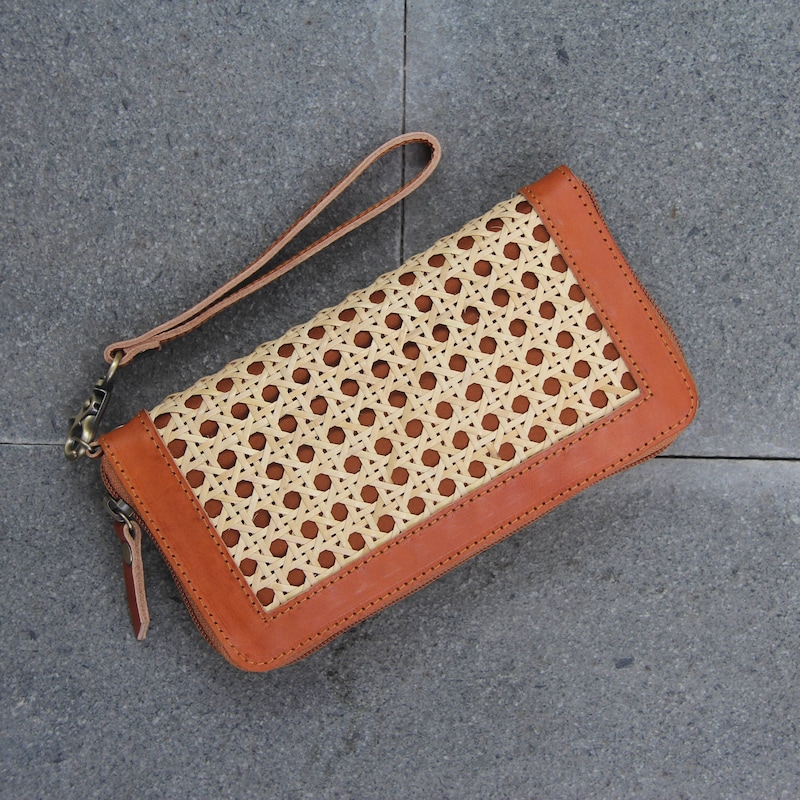 Suede Wristlet Wallet - Etsy