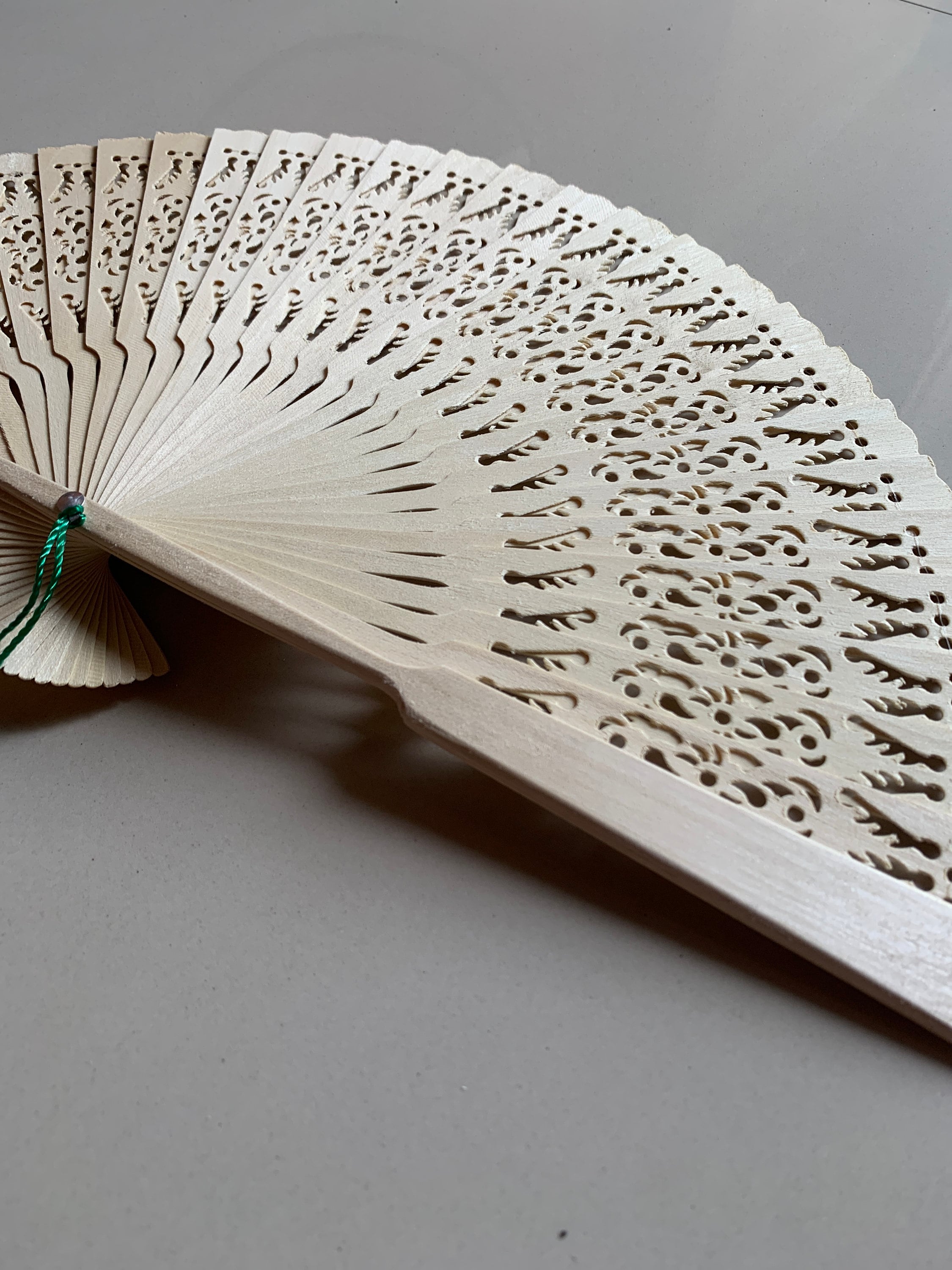 Personalized Sandalwood Handfan, Engraved Bali Fan With Tassel, Wedding ...