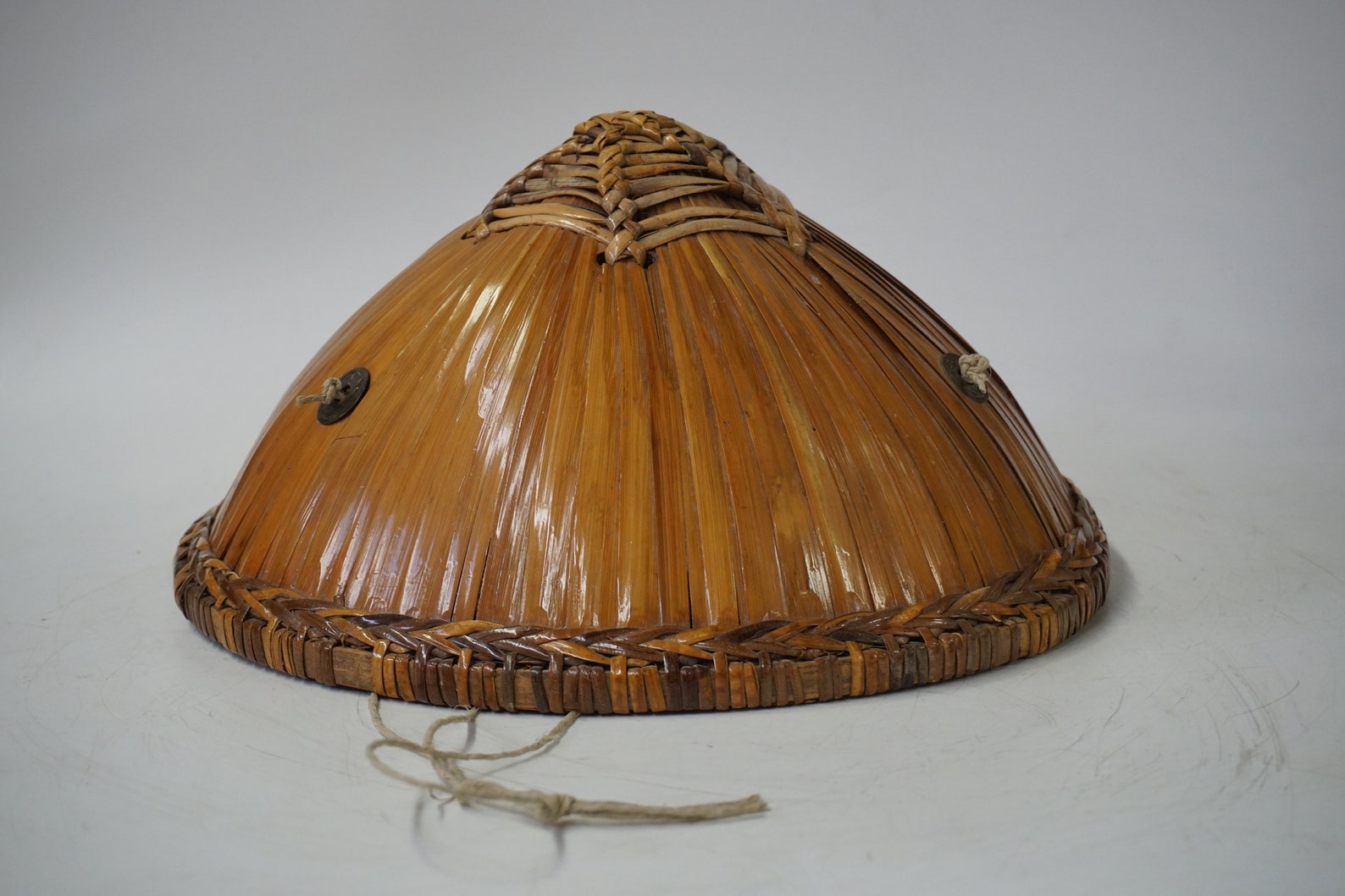 Burmese Bamboo and Rattan Hat From the Highlands of the Golden - Etsy