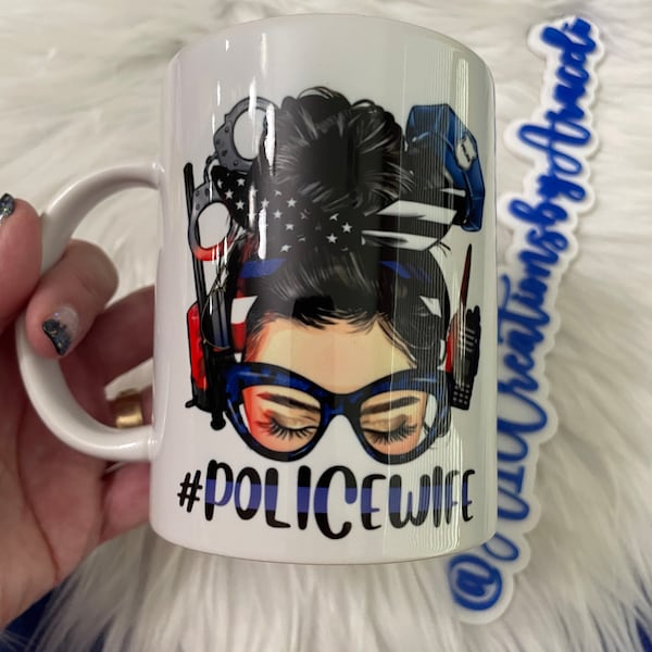 Police Coffee Mug Etsy