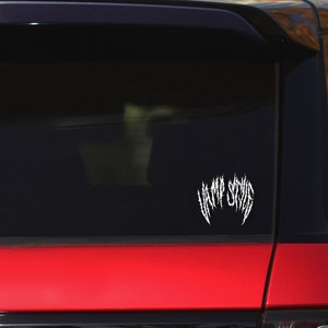 VAMP STYLE Metal Font Logo Decal Vampire JDM Aesthetic - Etsy