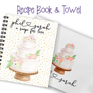 Spiral Bound Soft Laminate Cover Recipe Book, Personalized Recipe ...