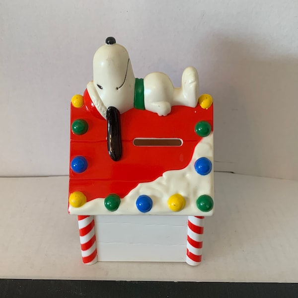 Snoopy Bank Vintage - Etsy