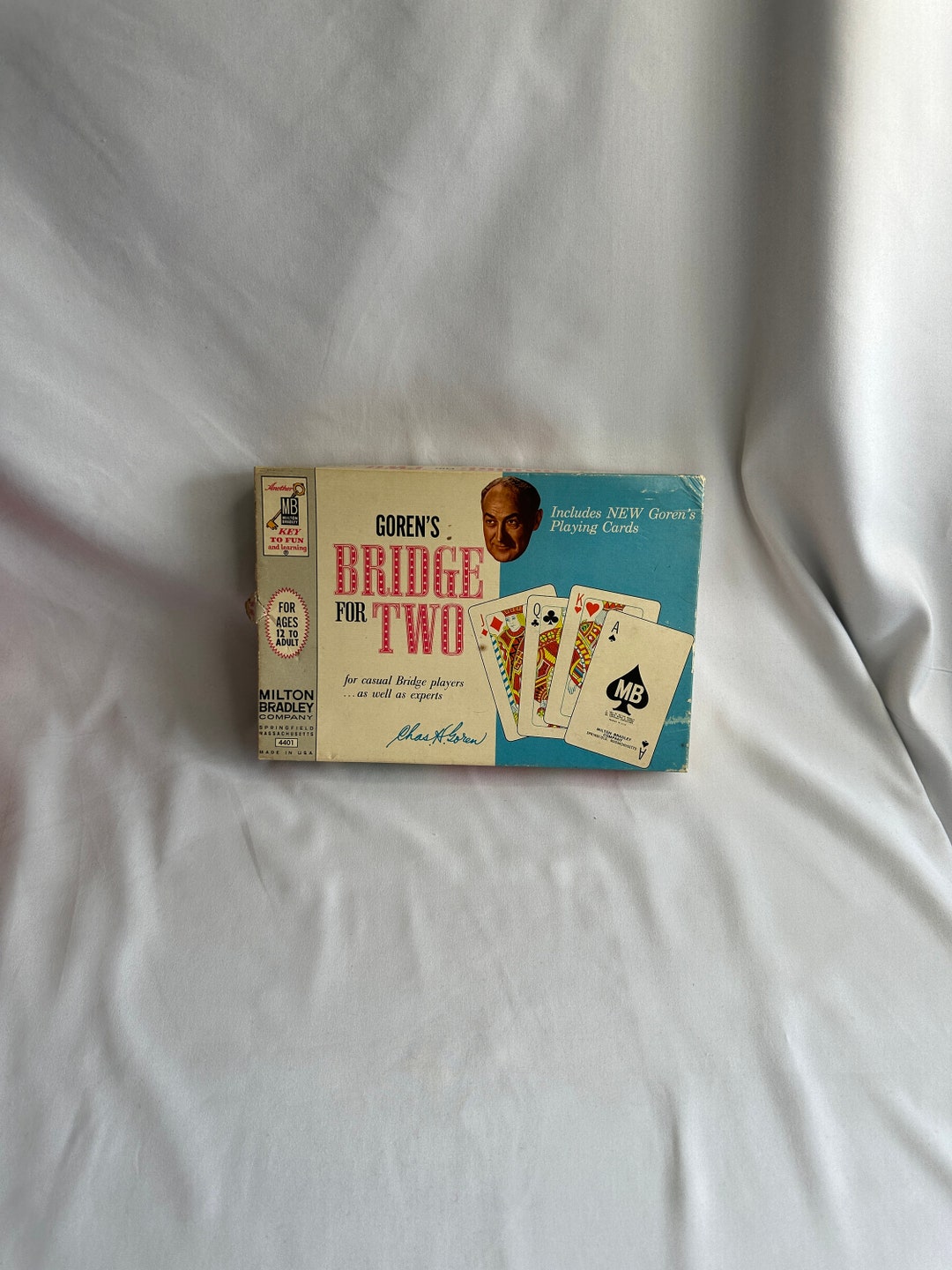 Vintage 1964 Milton Bradley Goren's Bridge for Two Card Game, Bridge ...