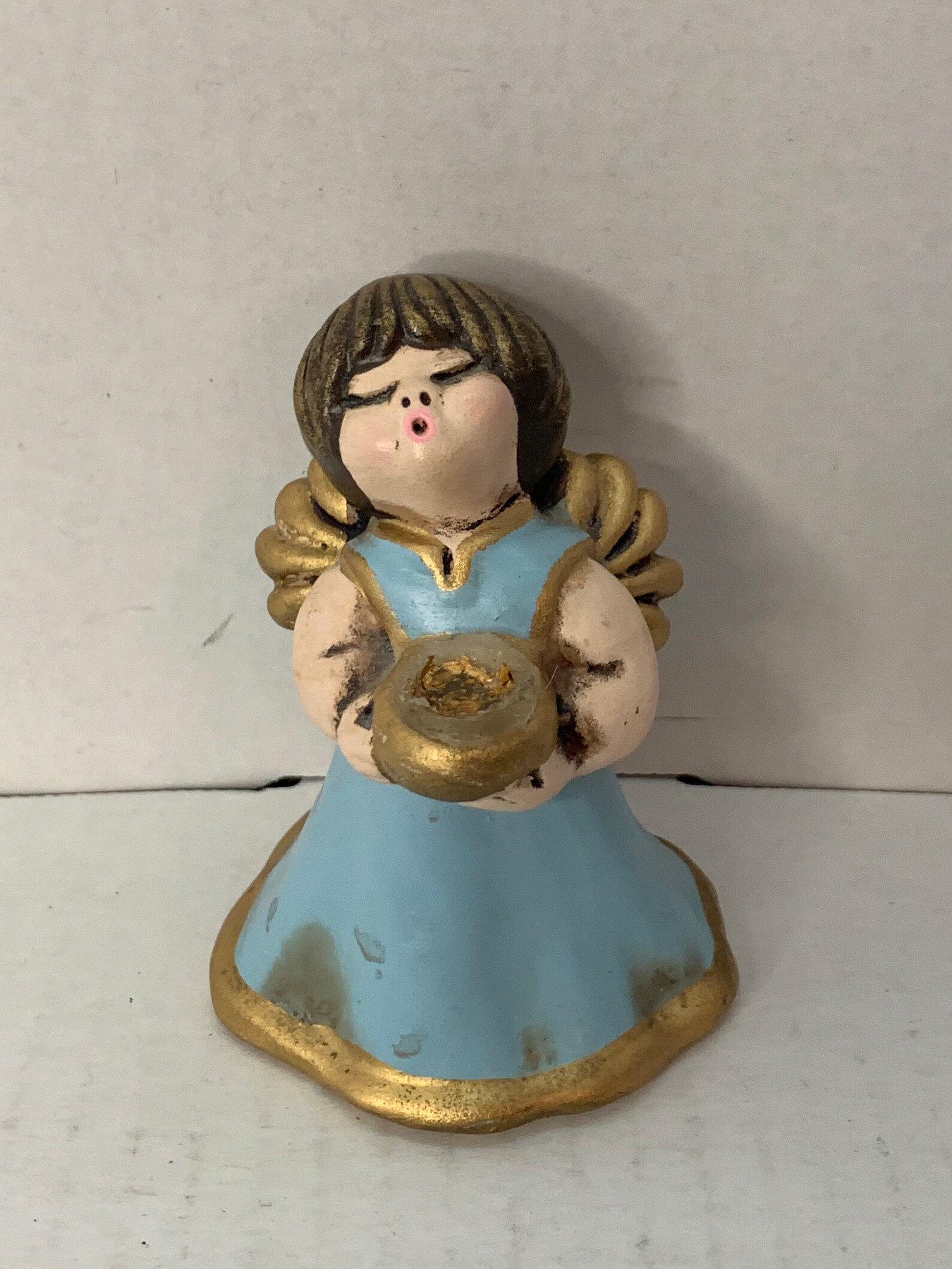 Vintage Original THUN Singing Angel Figurine, Candle Holder, Angel in ...