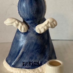 Vintage 1950's Goebel West Germany Christmas Angel Candle Holder With ...