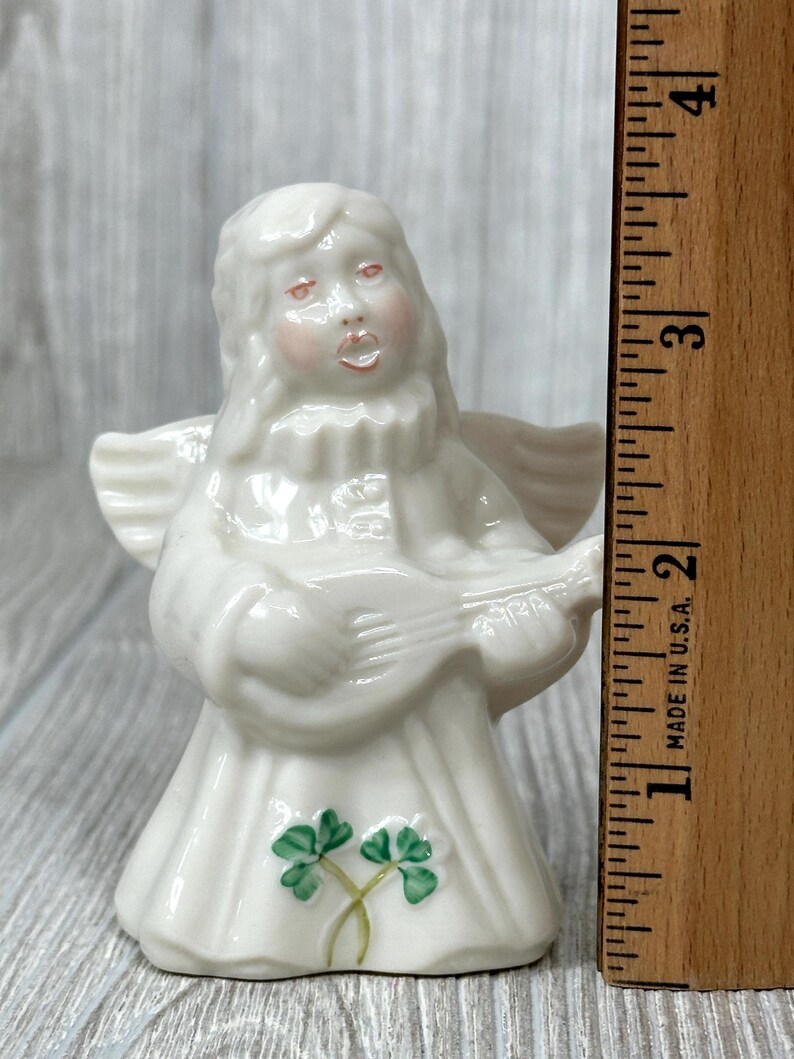 Vintage Angel With Lute 1998 Belleek Pottery (ireland) Choir of Angels ...