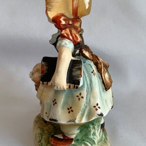 Vintage 1960's Lefton Mary Had a Little Lamb #1251 Figurine Nursery ...