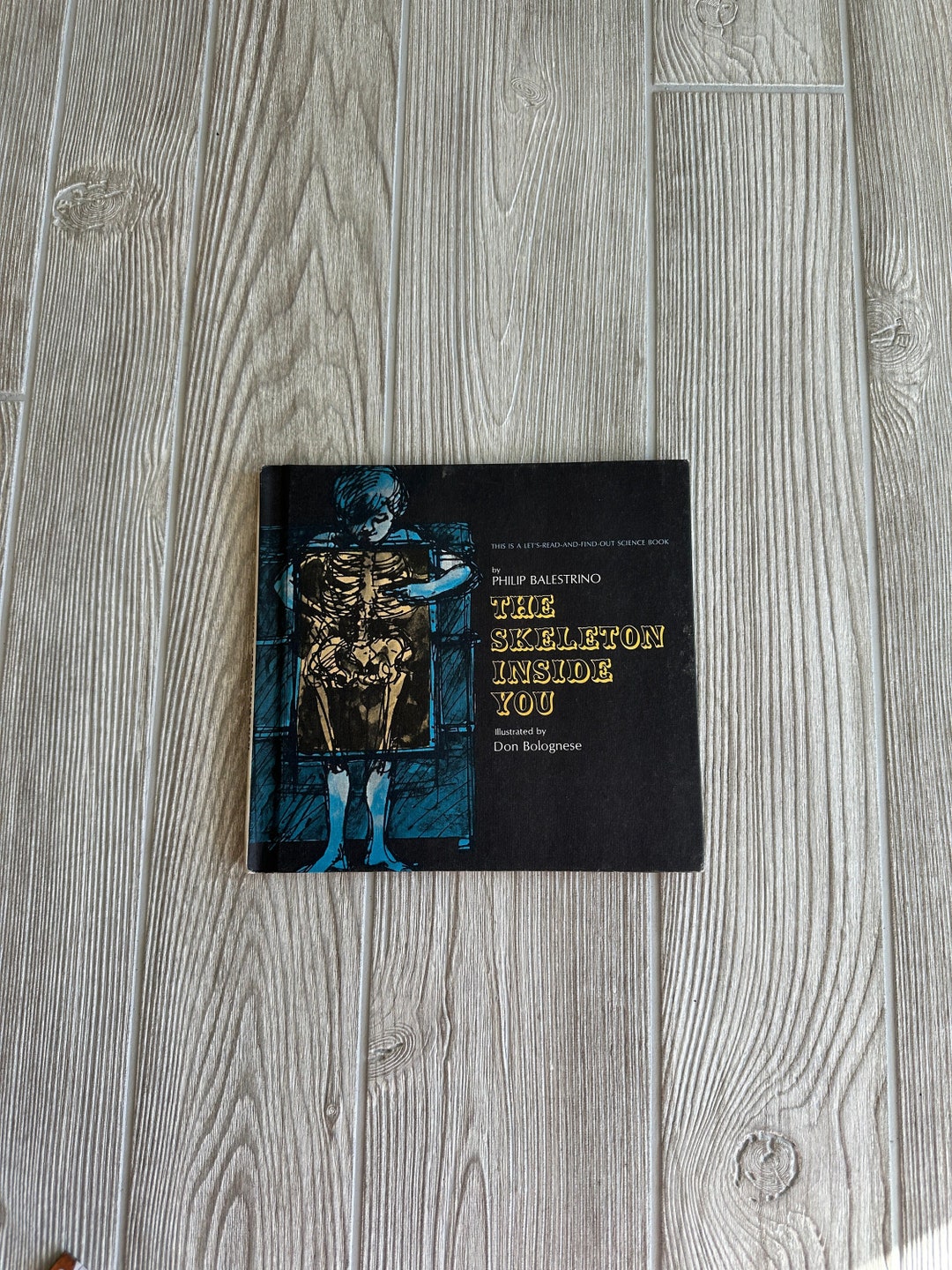 Vintage 1971 Hardcover "the Skeleton Inside You" Children's Book ...