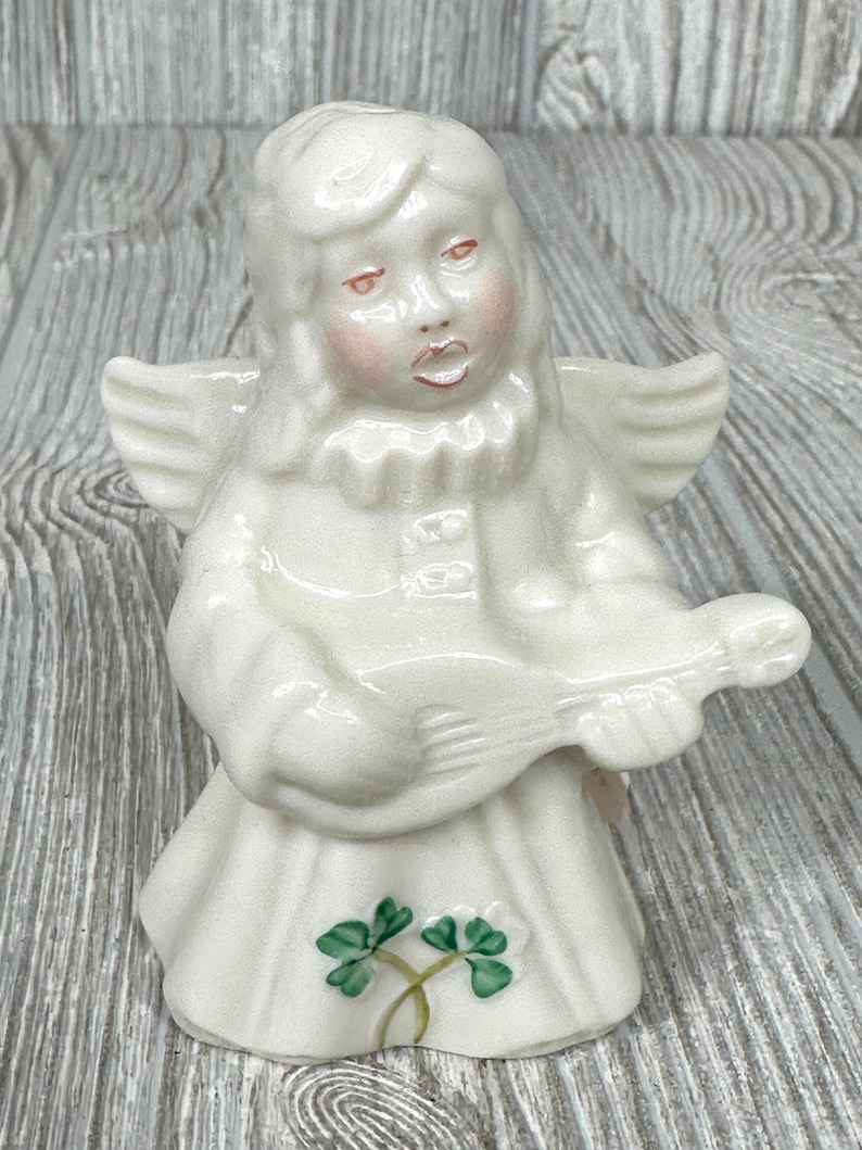 Vintage Angel With Lute 1998 Belleek Pottery (ireland) Choir of Angels ...