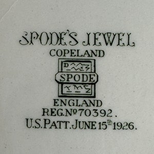 Vintage Spode Jewel Dinnerware Plates Cups, All Cream, Embossed Circles ...