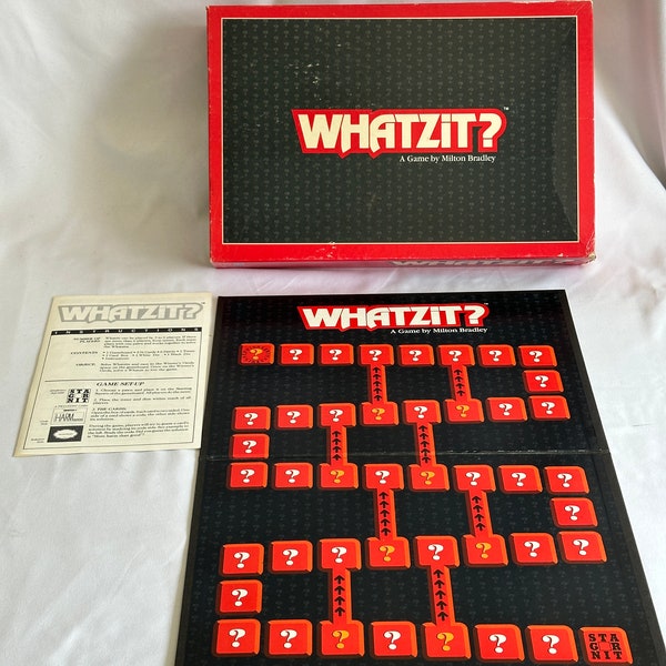 1987 Whatzit Game - Etsy