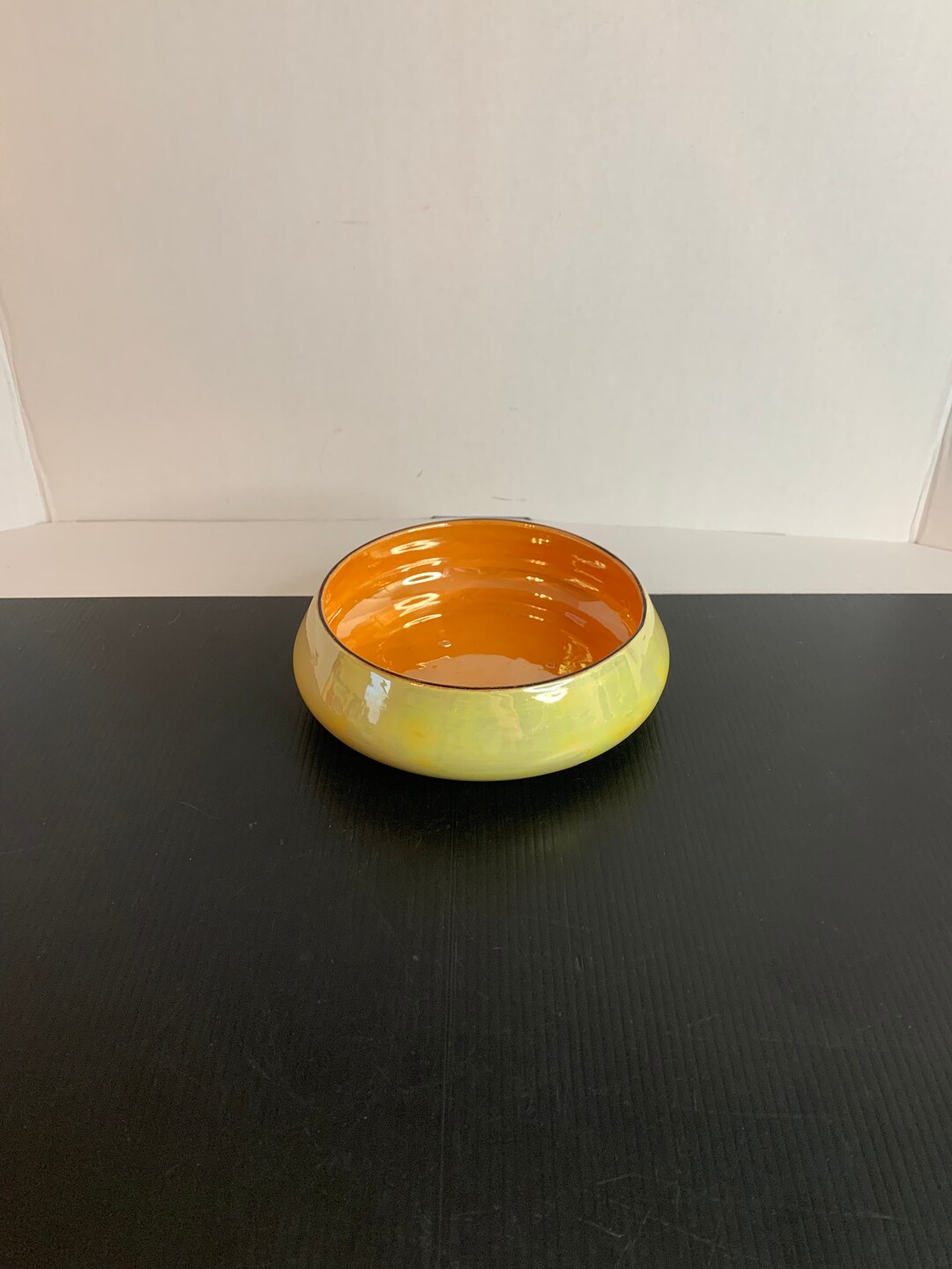 Vintage English Lancaster & Sons, Hanley Pottery Yellow/orange Round ...
