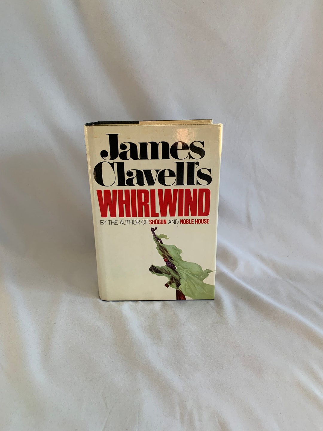 Vintage 1986 James Clavell Whirlwind Hardcover Book, First Edition Book ...