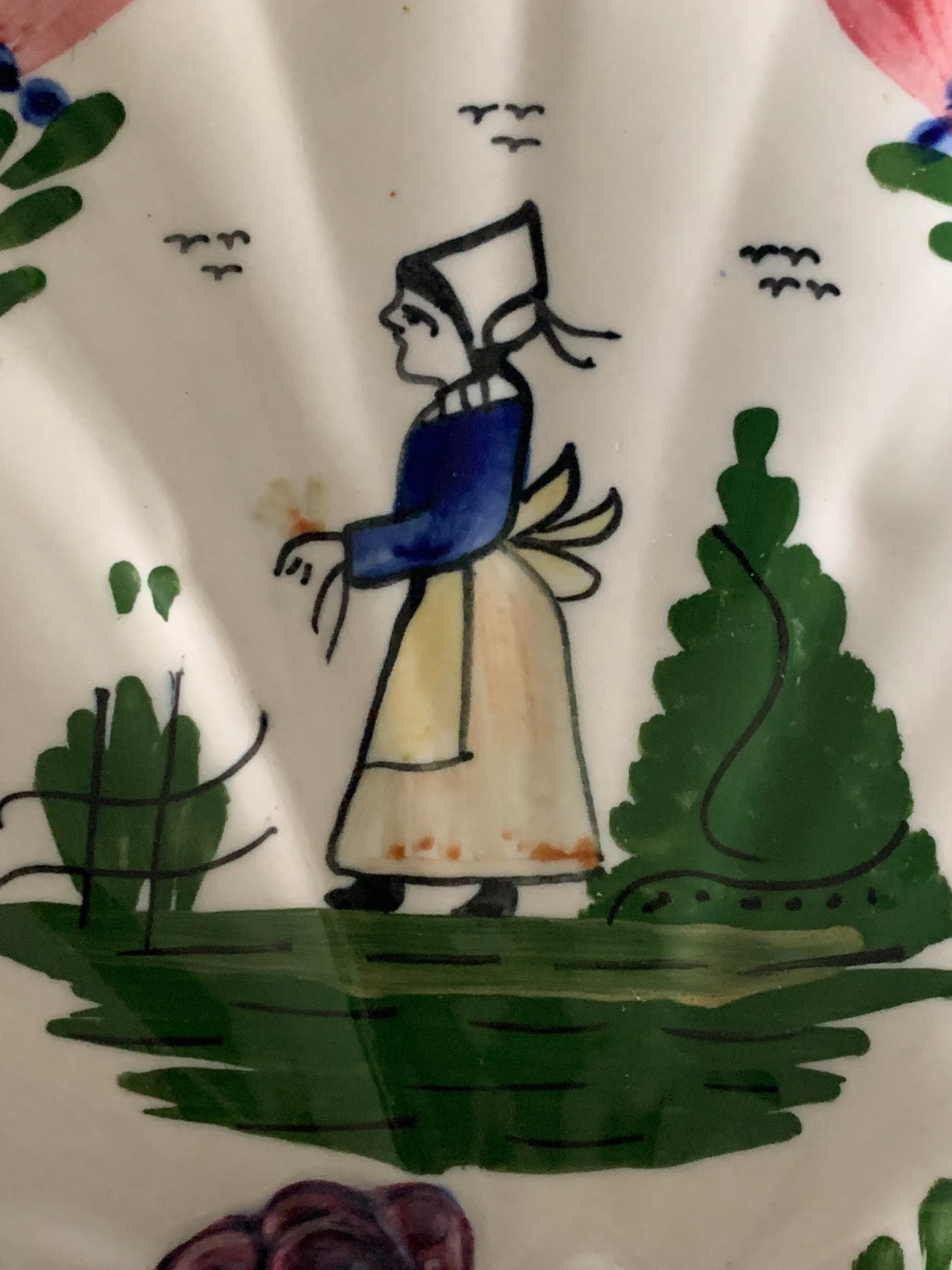 Vintage Blue Ridge Southern Pottery French Peasant 10 - Etsy