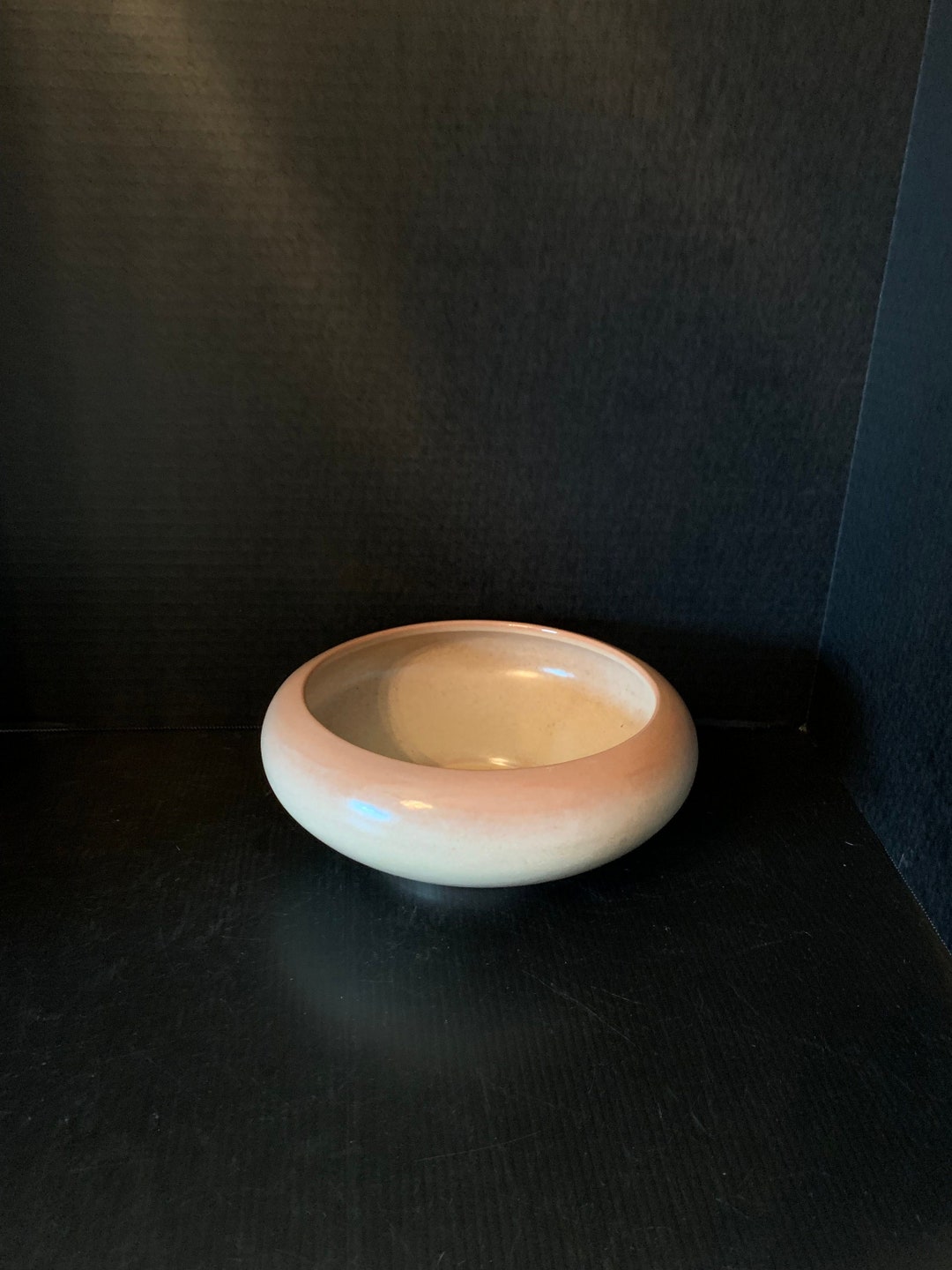 Vintage Frankoma #212 Round Planter Bowl, Plainsman Brown, Succulent ...