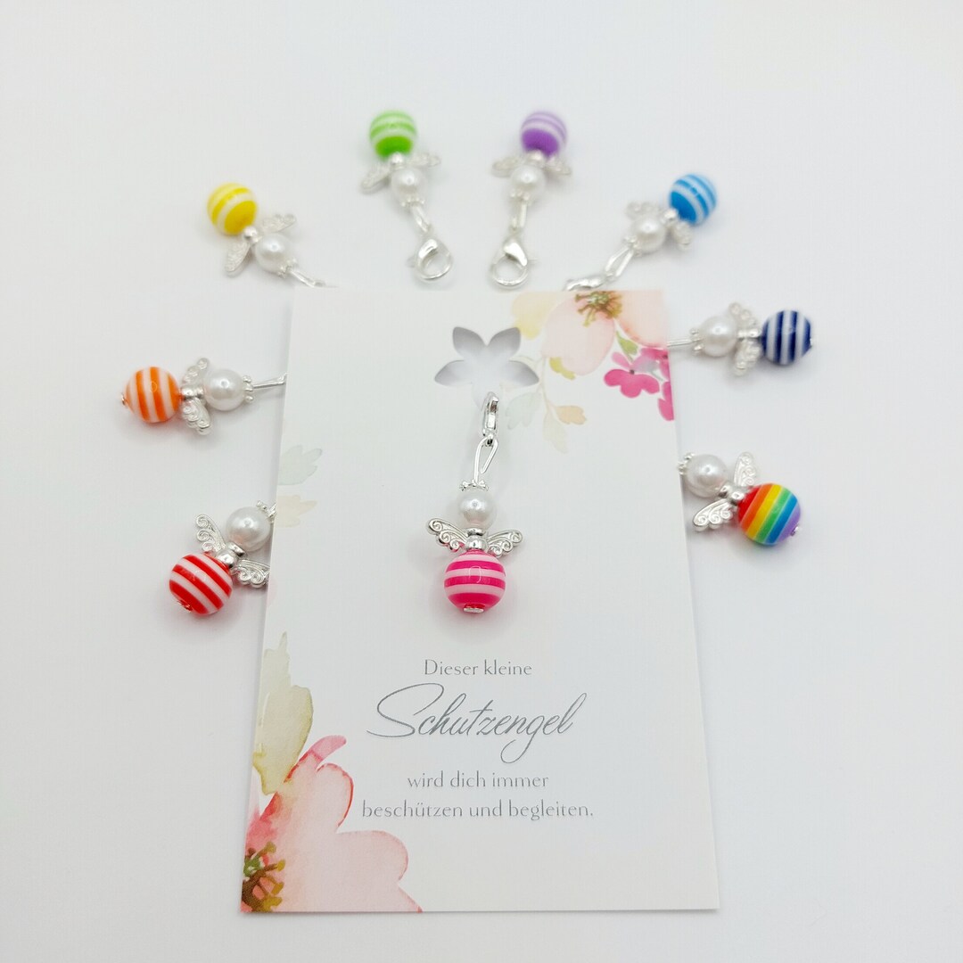 10 Mini Guardian Angels Ringed With Cards this Little - Etsy