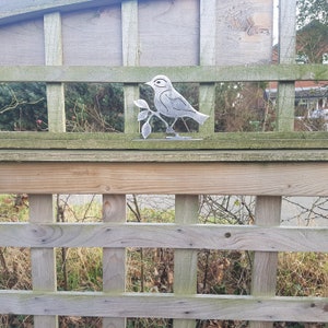 Bird on a Branch, Made in Wales, Ready to Rust Bird, Welsh Garden Gift ...