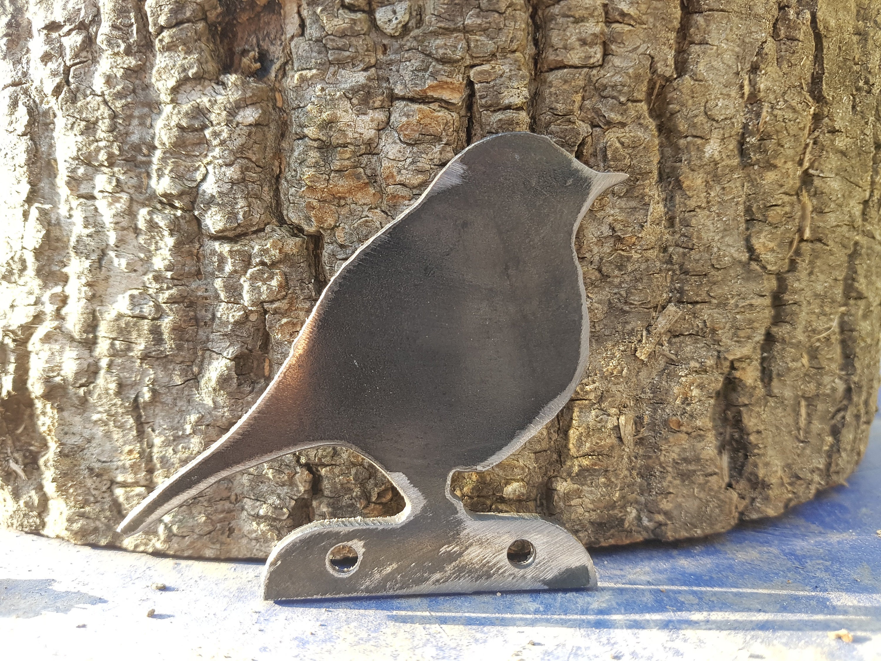 Small Metal Robin Garden Art Made in Wales Rusty Metal Art - Etsy UK