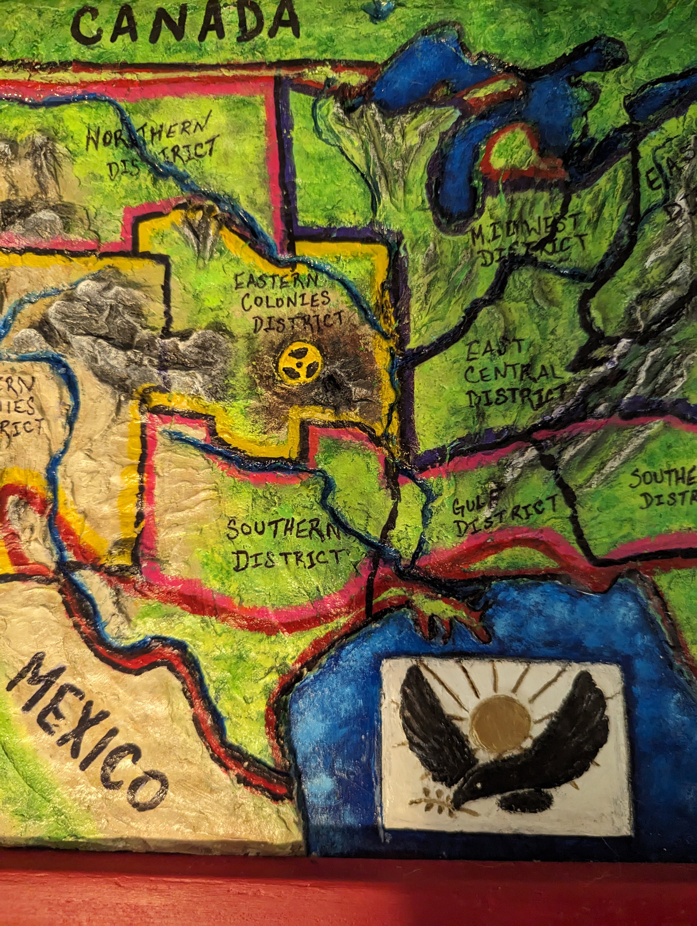 The Handmaid's Tale Republic of Gilead 3D Map - Etsy