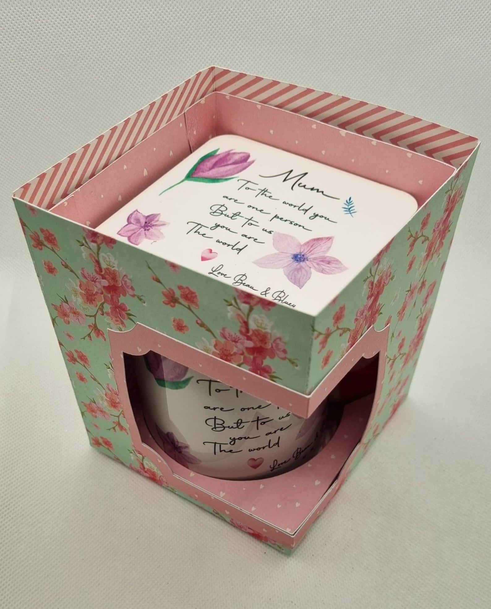 Mug and Coaster Box SVG File - Digital File Only - ( No Physical ...