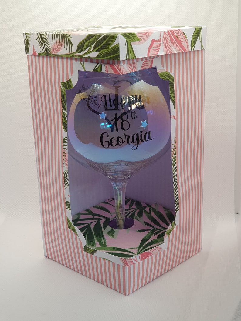 SVG Gin Glass Gift Box/display Box DIGITAL DOWNLOAD - Etsy UK