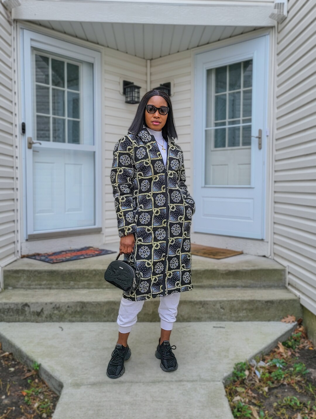 ANKARA BUMPER JACKET - Etsy