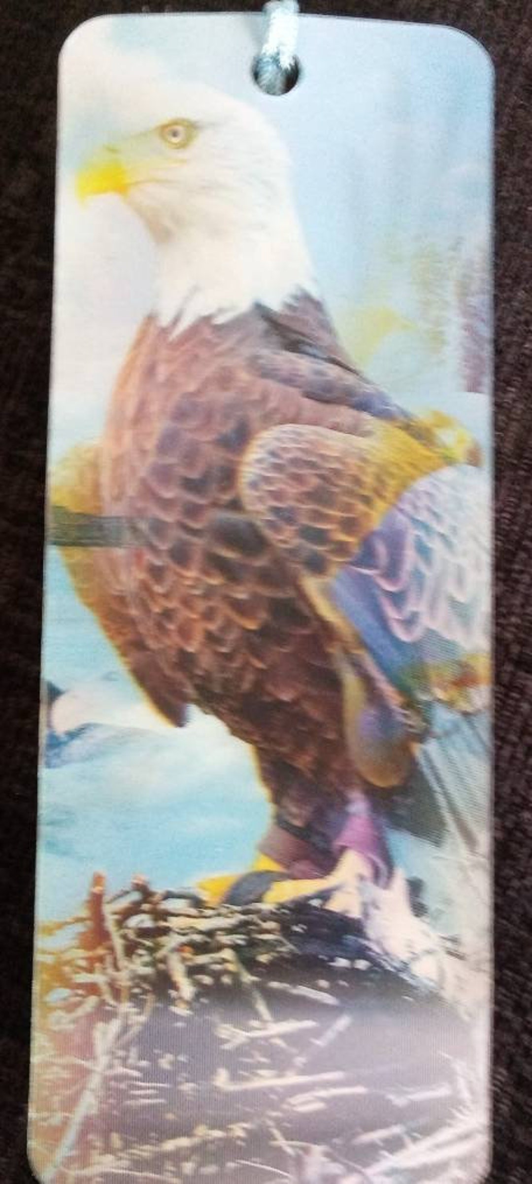 3 Picture Eagle 3D Bookmark - Etsy