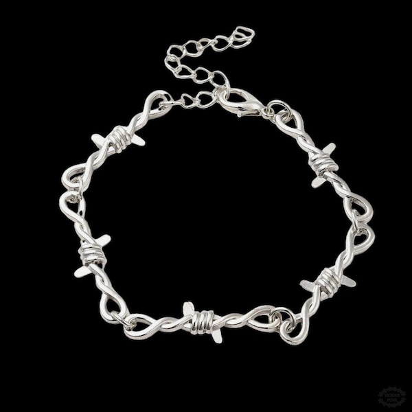Barbed Wire Bracelet - Etsy