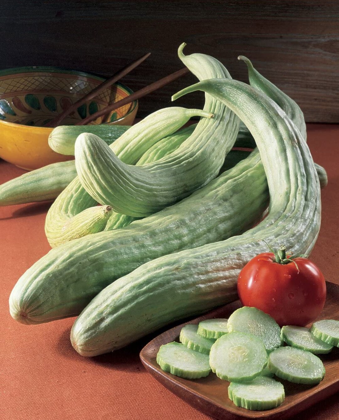 4 Grams, Approximately 130 Seeds Yard Long Serpent Snake Melon Pale ...