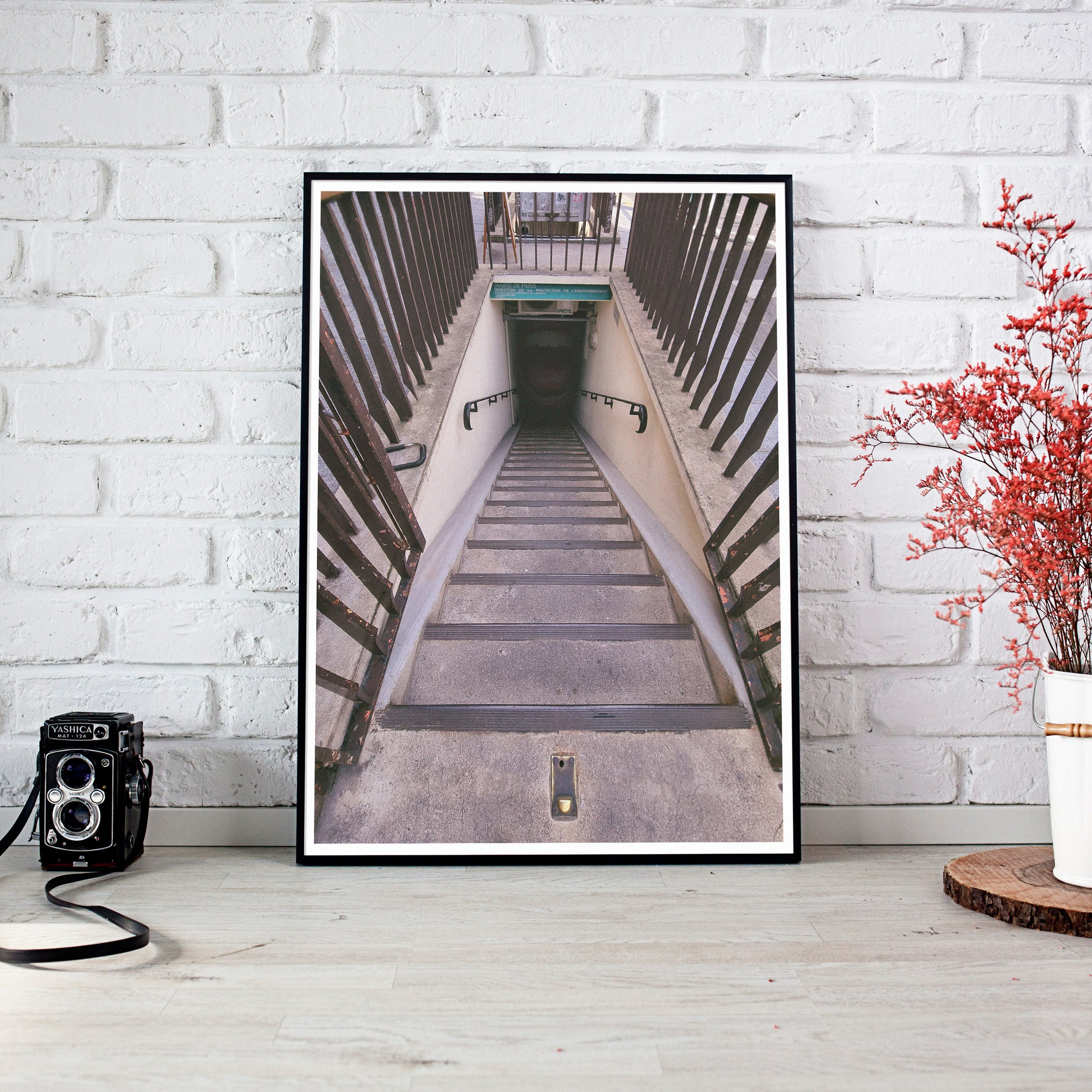 FEAR Poster, Scary, Dark Poster, Fine Art Wall Art, Mid Century Modern ...