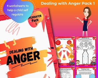 Anger Management Coping Skills for Kids Printable Handout - Etsy