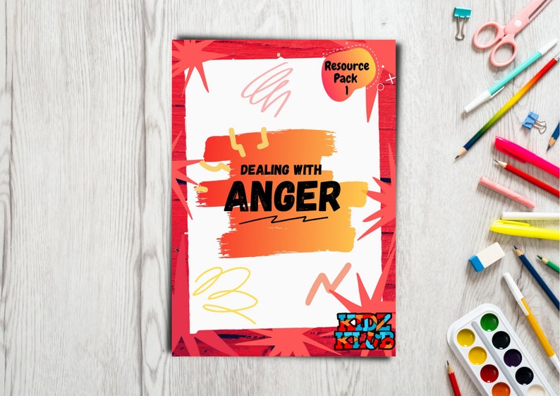 Dealing With Anger Resource Book 1 | Managing Anger | Emotions | Mental ...