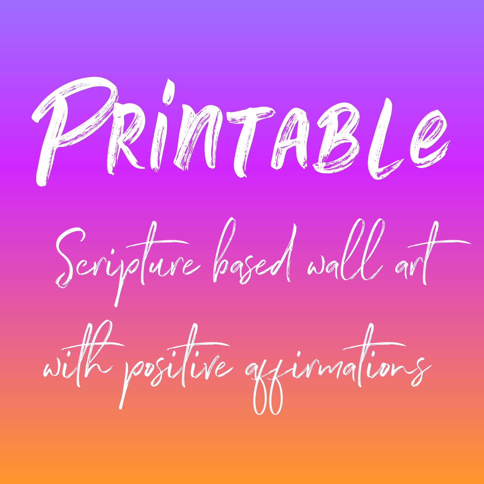 Bible Story Wall Art for Kids Printable Poster David & - Etsy