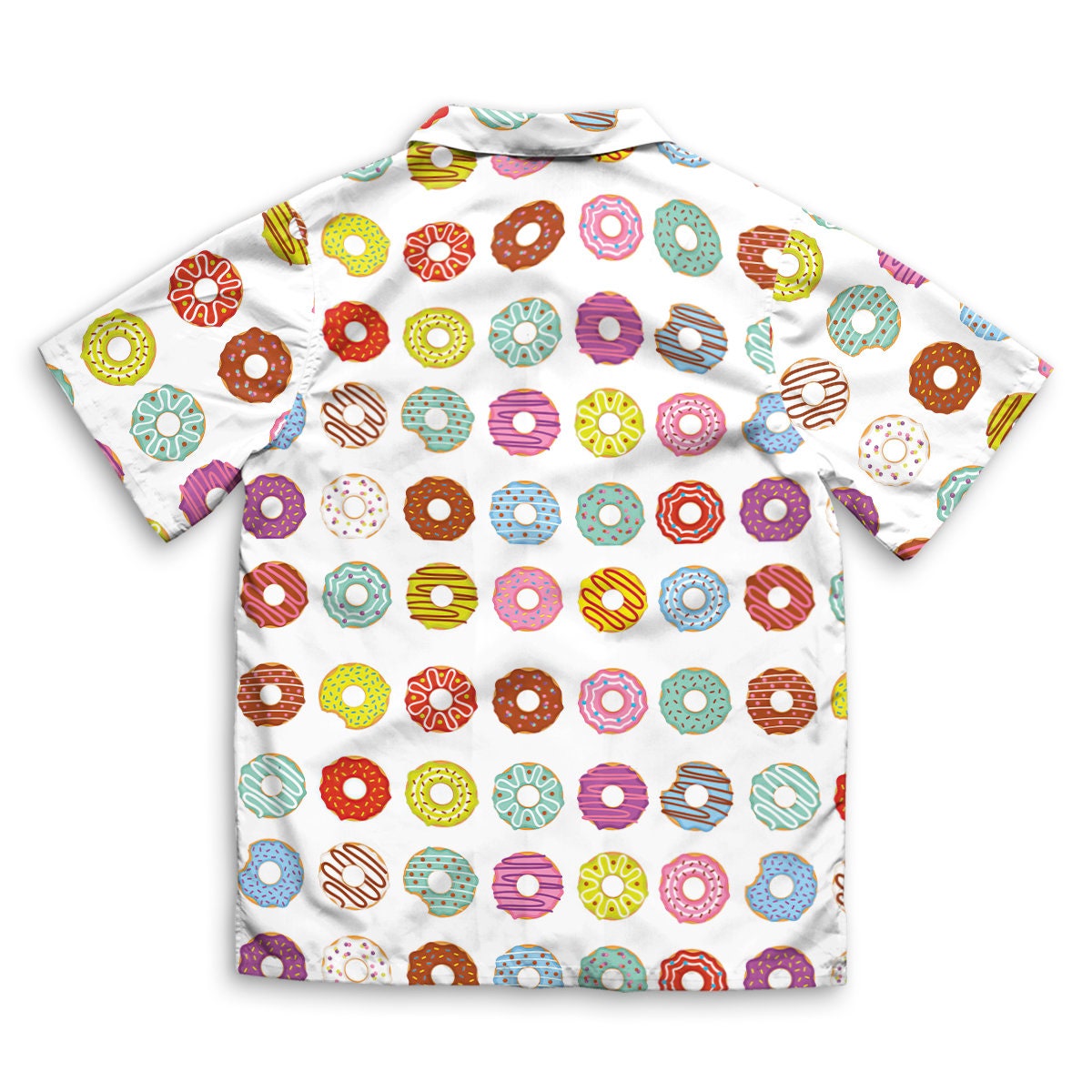 Ensemble De Beignets Vintage Patisserie Chemise Hawaïenne