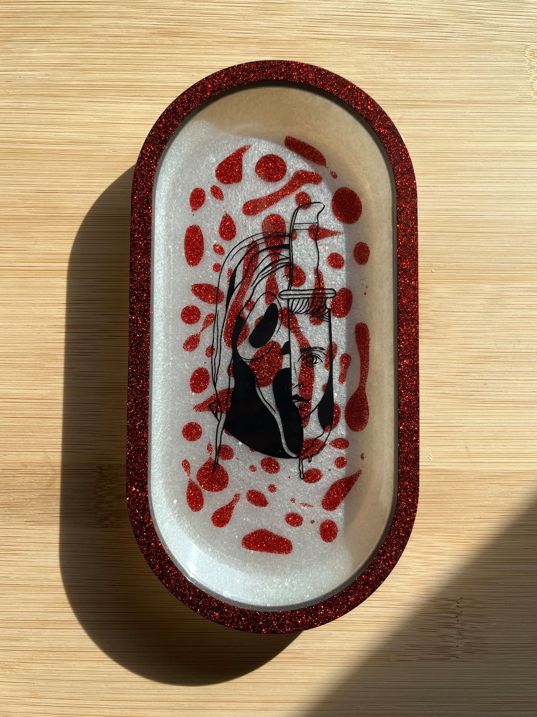 Scream Blood Splatter Tray. - Etsy