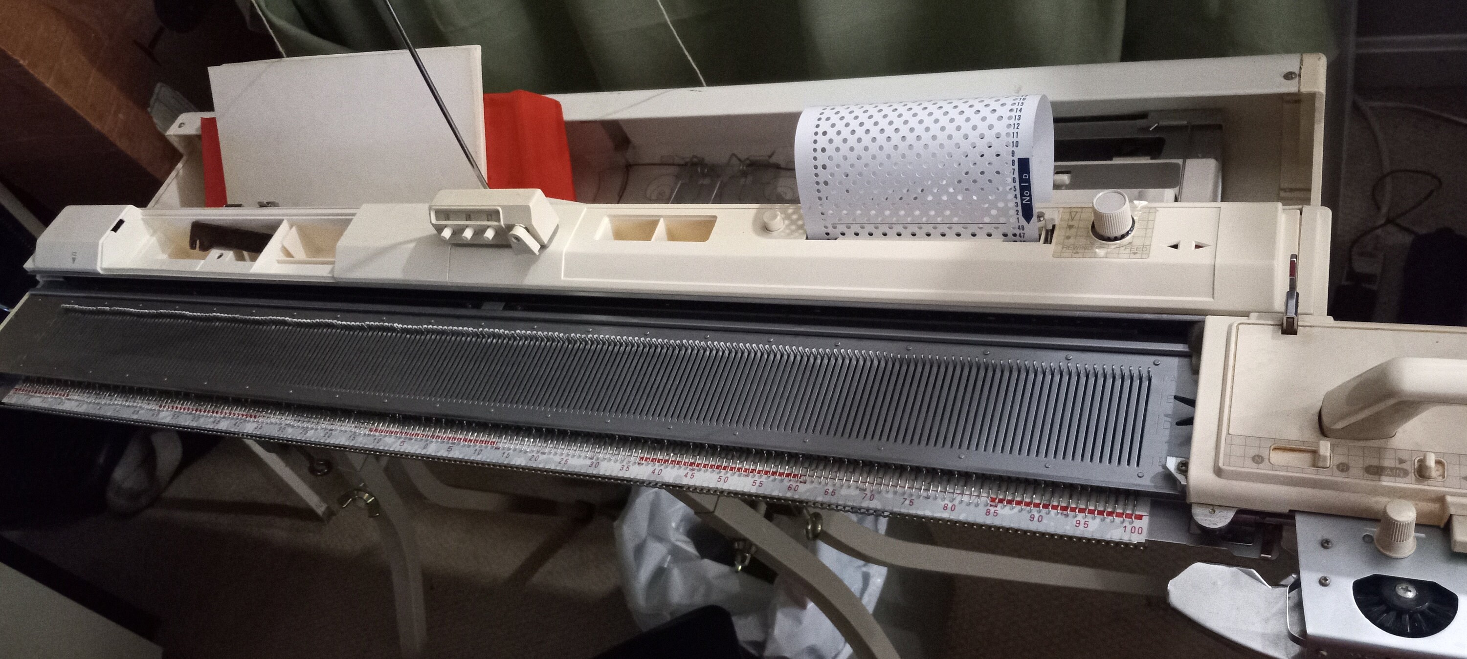 Brother Punch Card Knitting Machines, Standard Gauge: KH820, KH830 ...