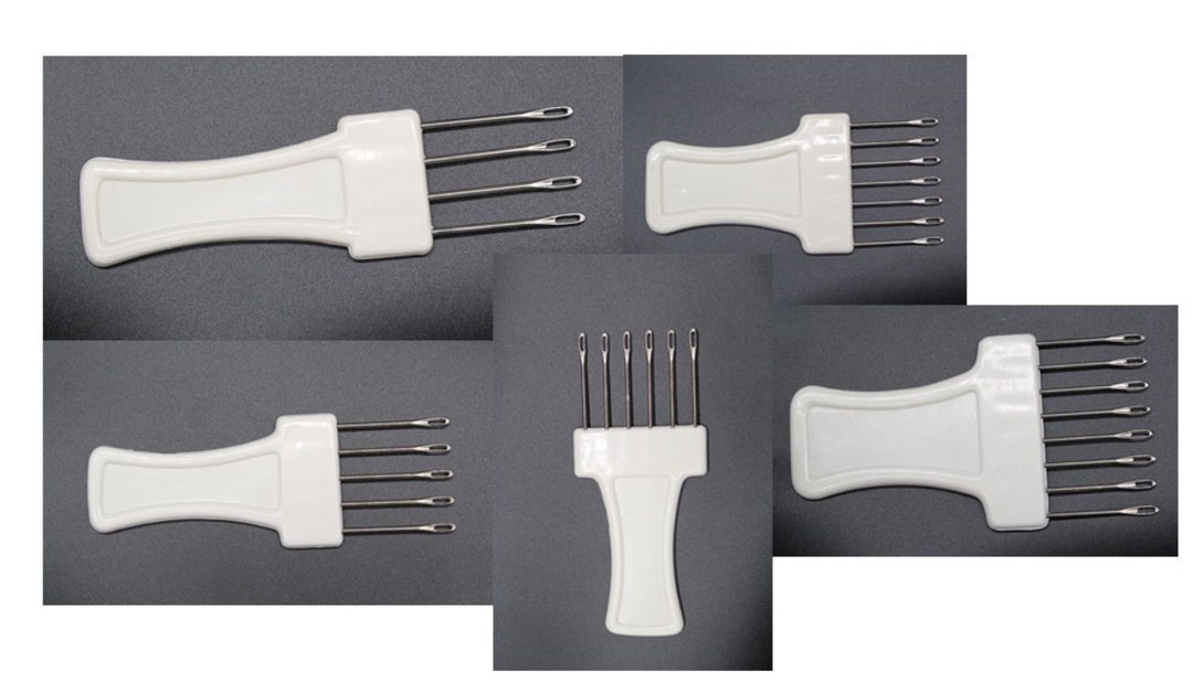 Transfer Tools With 4, 5, 6, 7, and 8 Pegs for Bulky (9 Mm) Knitting ...
