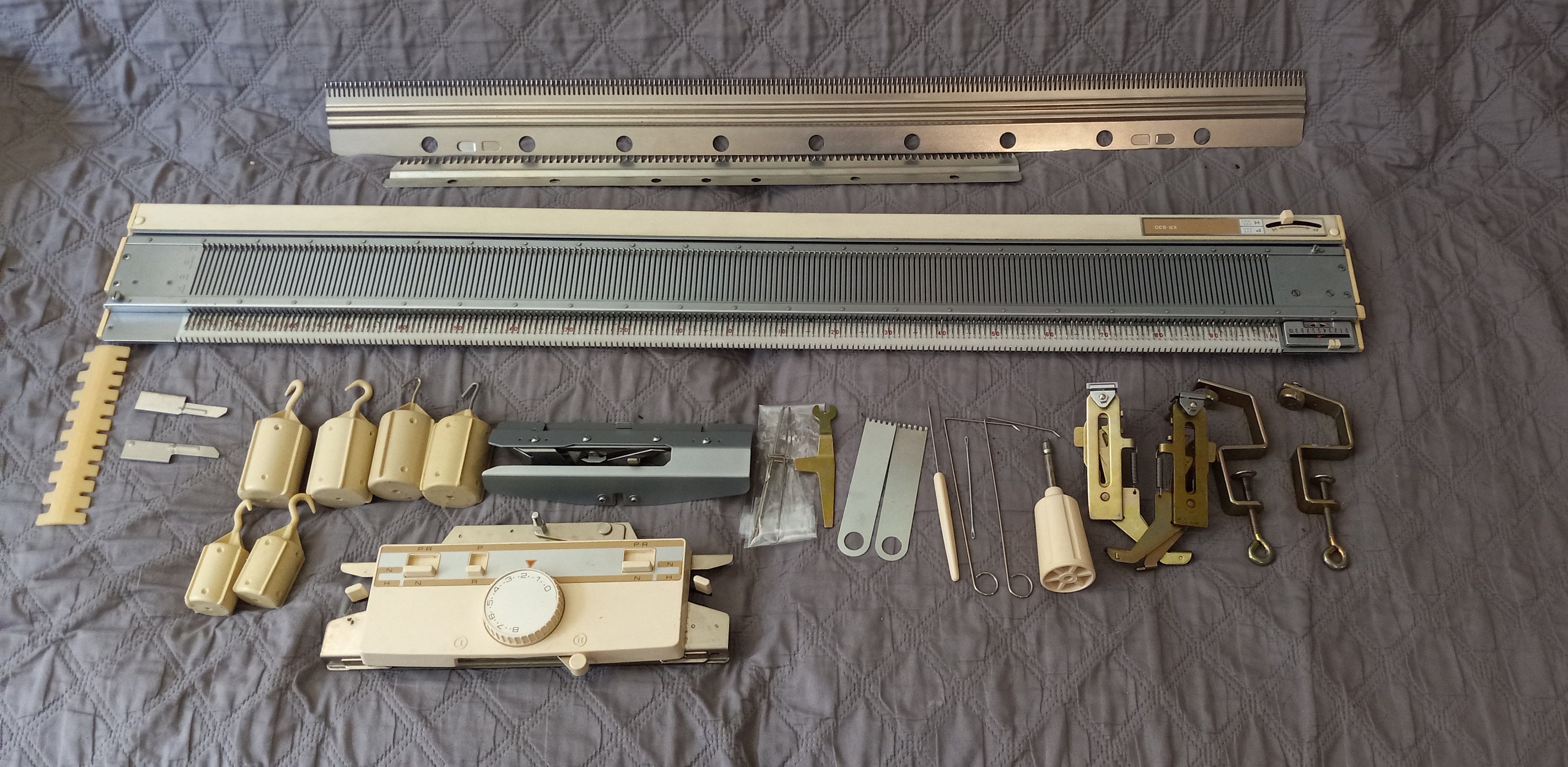 Brother KR810, KR830, KR850 Ribbers for Standard Knitting Machines: KH830, KH836, KH840, KH860 ...