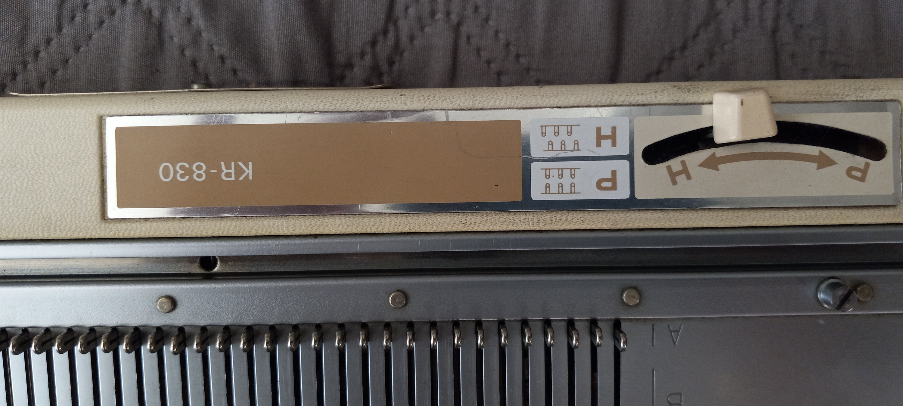 Brother KR810, KR830, KR850 Ribbers for Standard Knitting Machines: KH830, KH836, KH840, KH860 ...