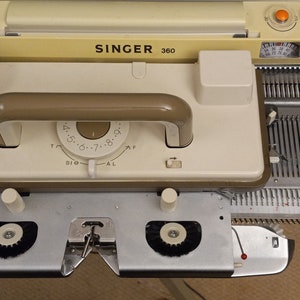 Singer/silver Reed/ Studio Knitting Machines With Punchcards: Models ...