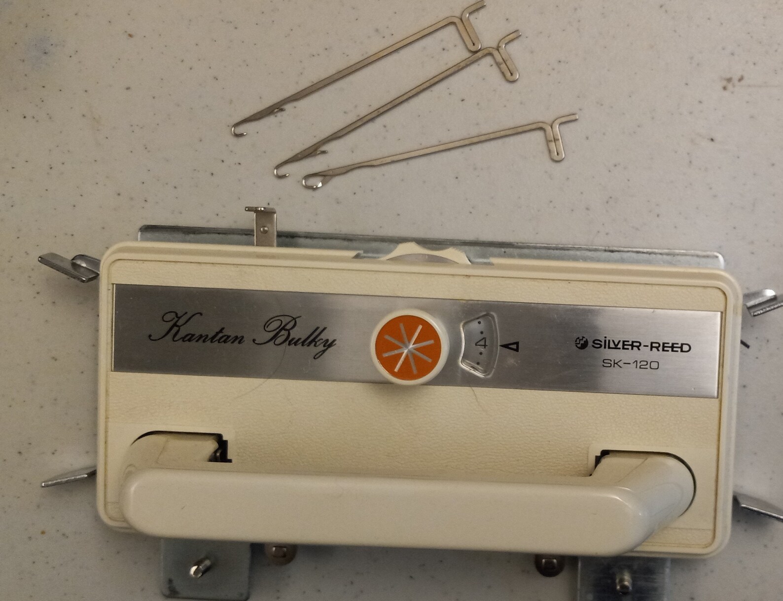 Set of Three (3) Needles for Bulky Silver Reed Sk-120 and Super Bulky ...