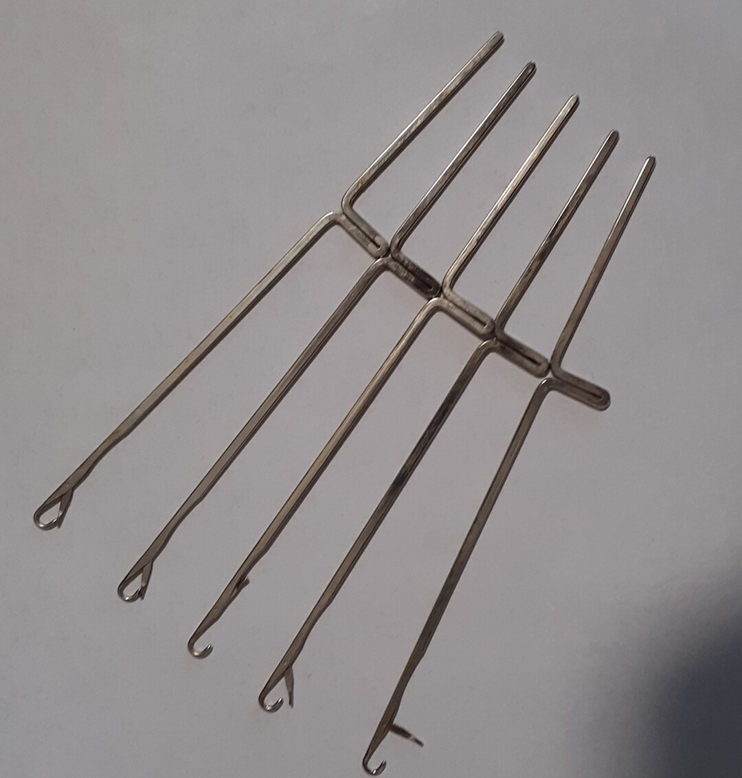 New Replacement Needles for Bulky 9 Mm Gauge Knitting Machines Brother ...
