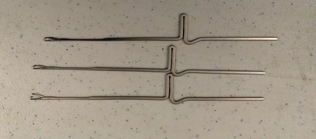 Set of 5 Replacement Needles for Fine-gauge Brother Knitting Machines ...
